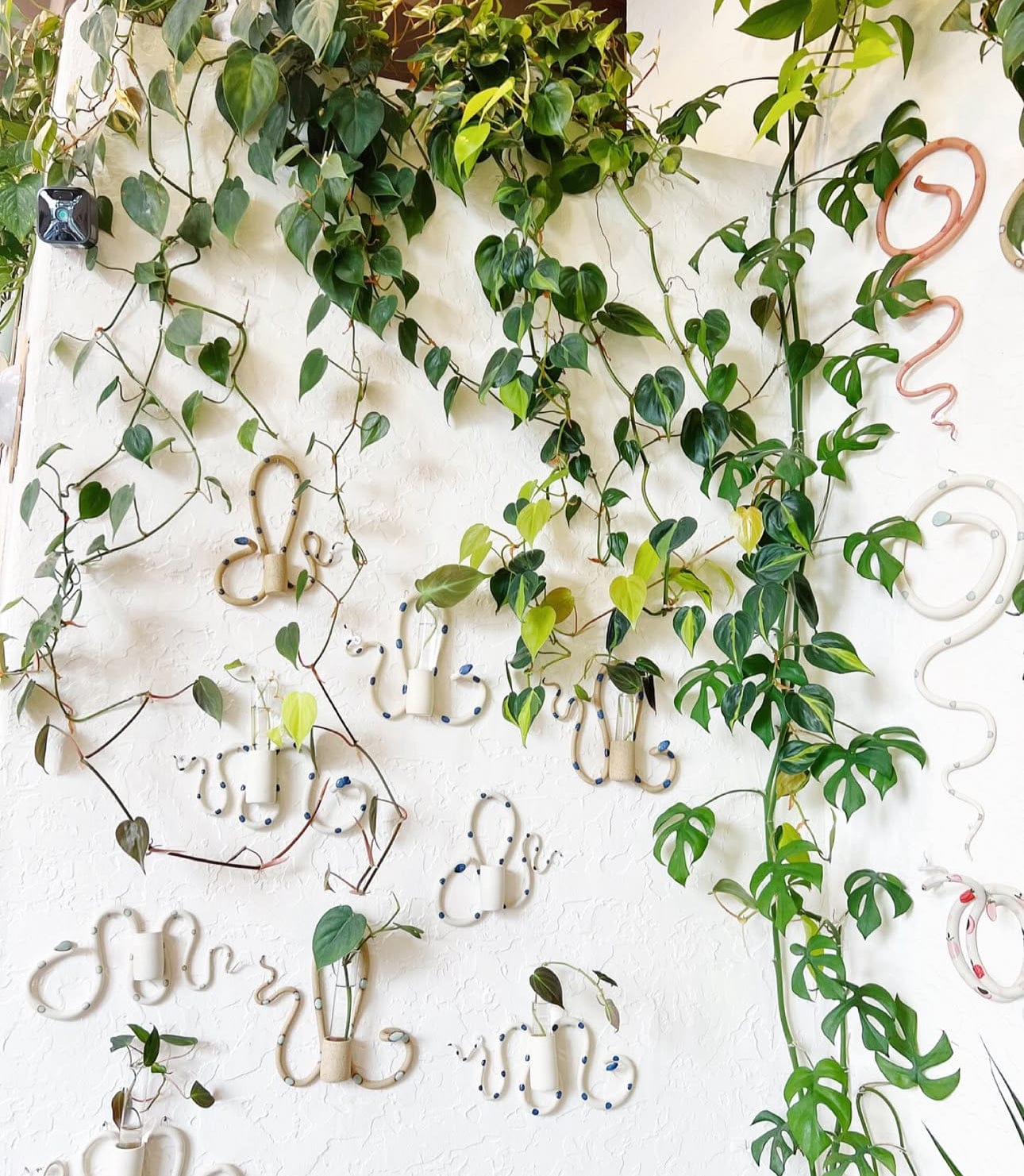 Carter & Rose Ceramic Wall Snake | Handmade Wall Art – My American Goods