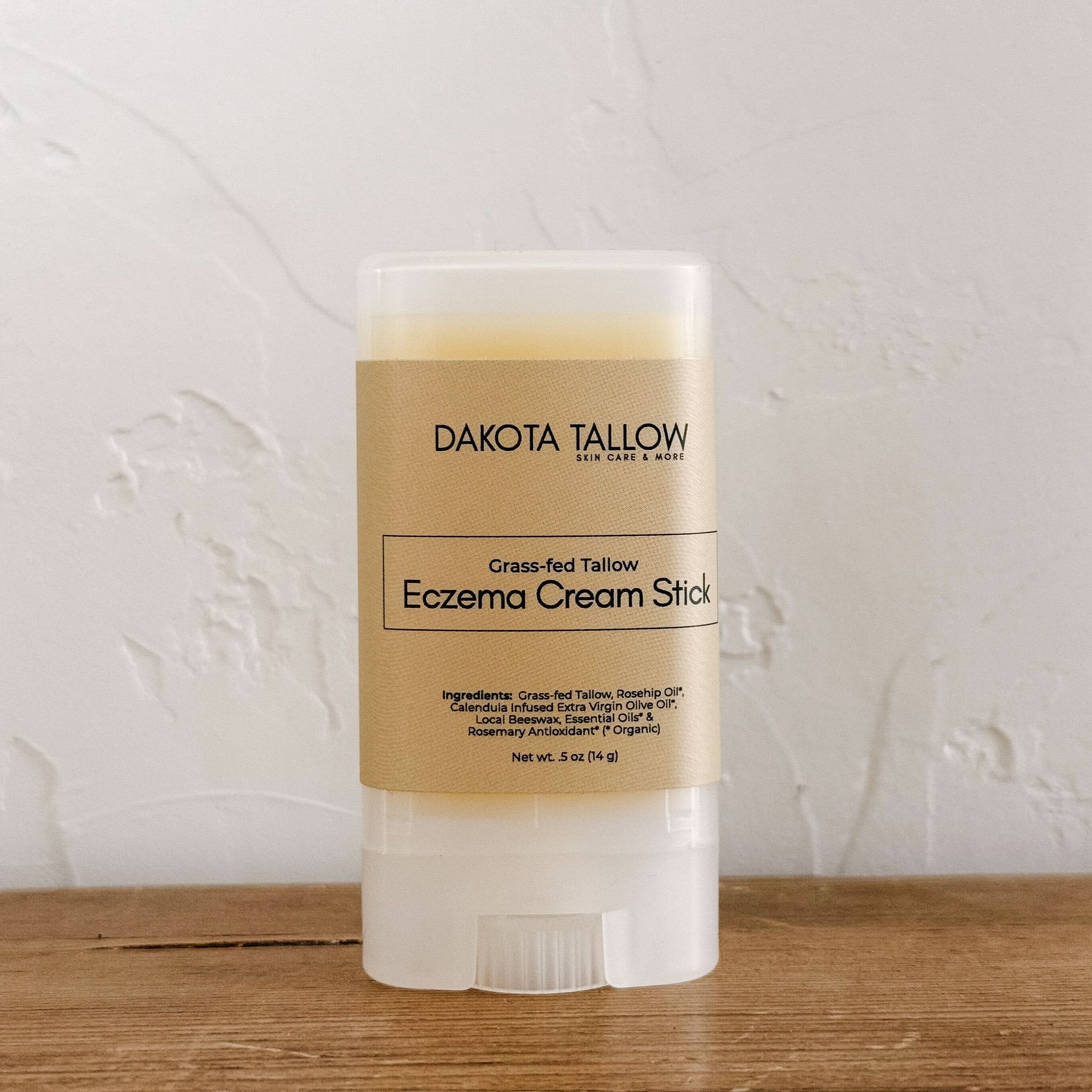 Dakota Tallow Eczema Cream Stick | Tallow-Based Soothing Relief – My ...